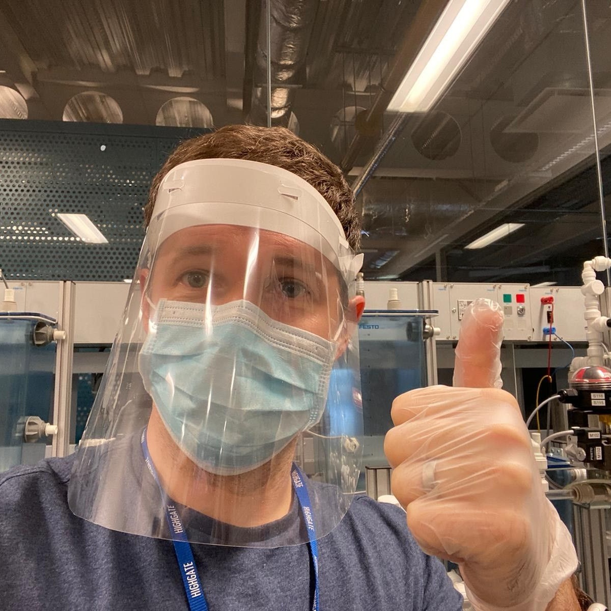 LAET Face Shields for the NHS - London Academy of Excellence